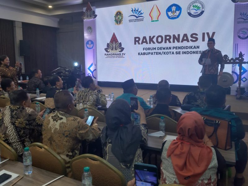 Rakornas IV Forum Dewan Pendidikan Indonesia Resmi Dibuka di Yogyakarta ...